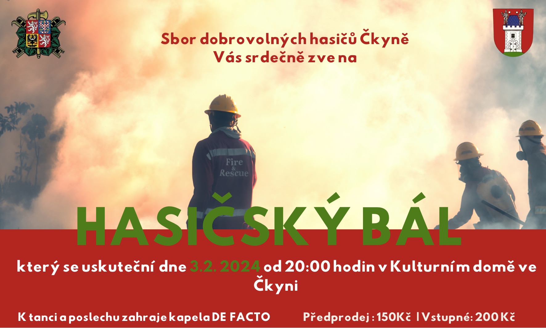 Hasičský ples ve Čkyni | Pozvánky na akce ve Čkyni a okolí - Obec ...